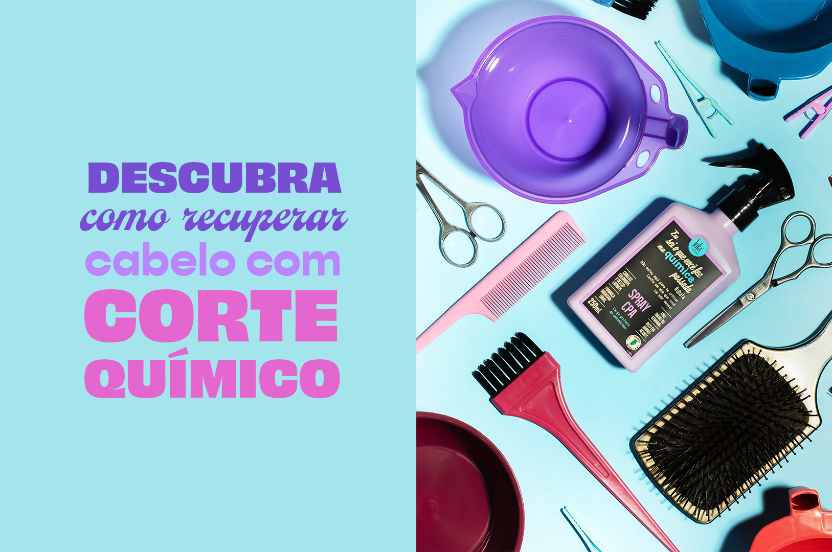Como recuperar cabelo com corte químico? Descubra! - Blog Lola from Rio