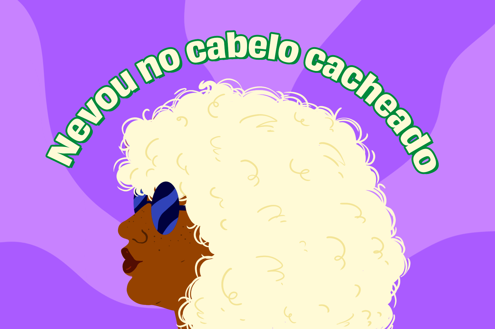 Nevou no cabelo cacheado: como fazer e cuidar em casa - Blog Lola from Rio